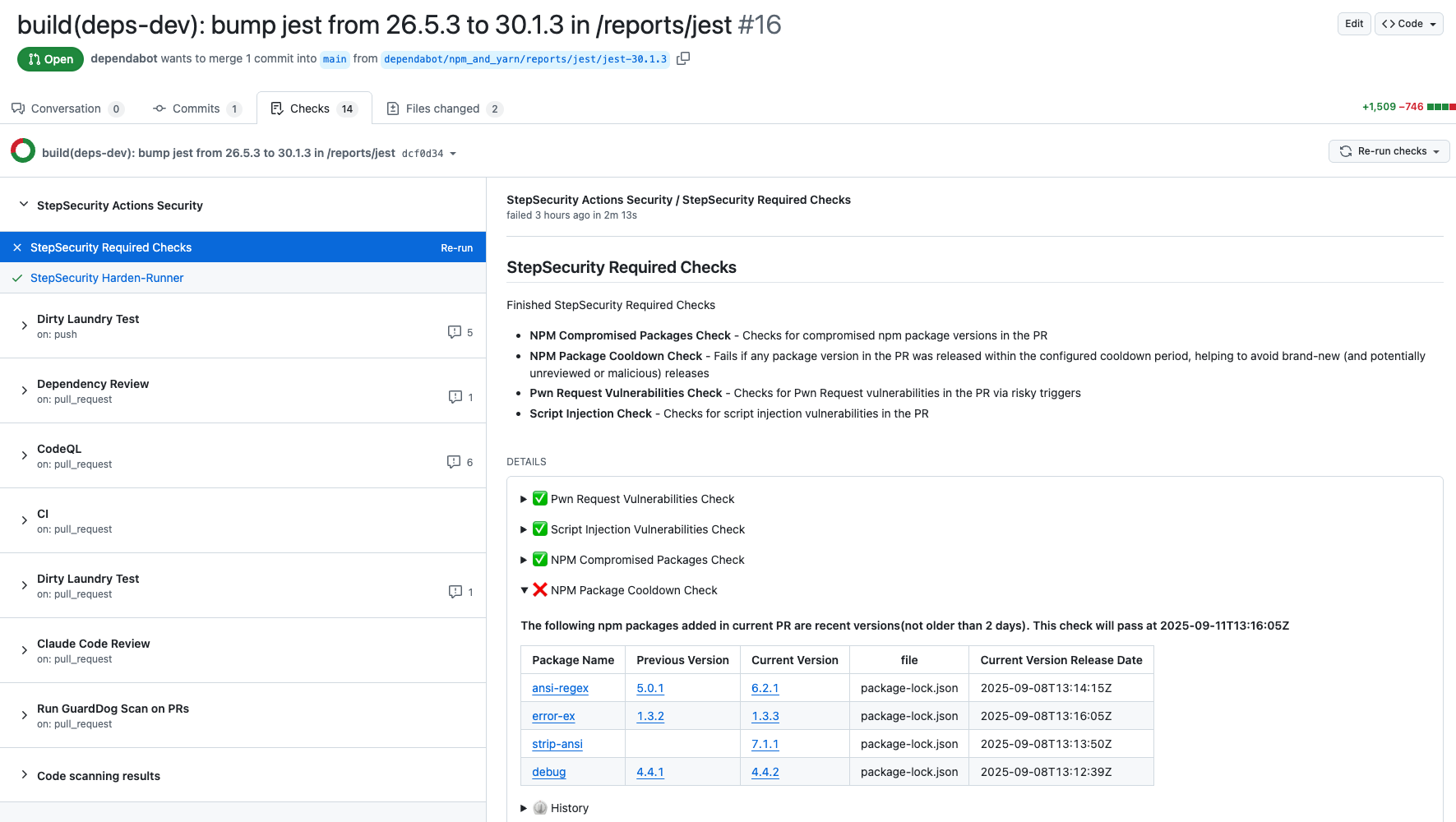 20+ Popular NPM Packages Compromised (Chalk, Debug, Strip-ANSI, Color-Convert, Wrap-ANSI ...